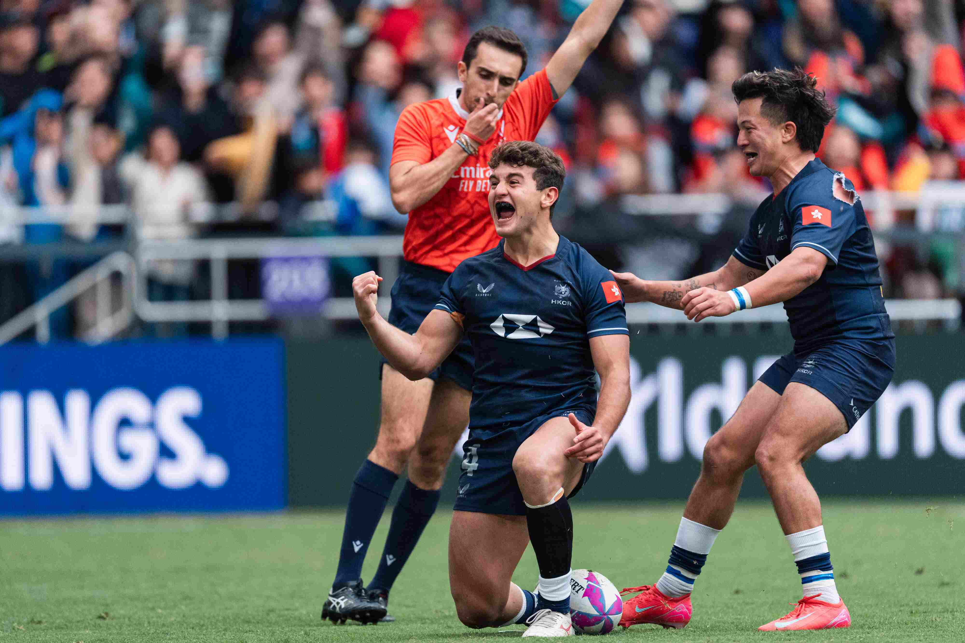 HONG KONG CHINA WIN THE DOUBLE